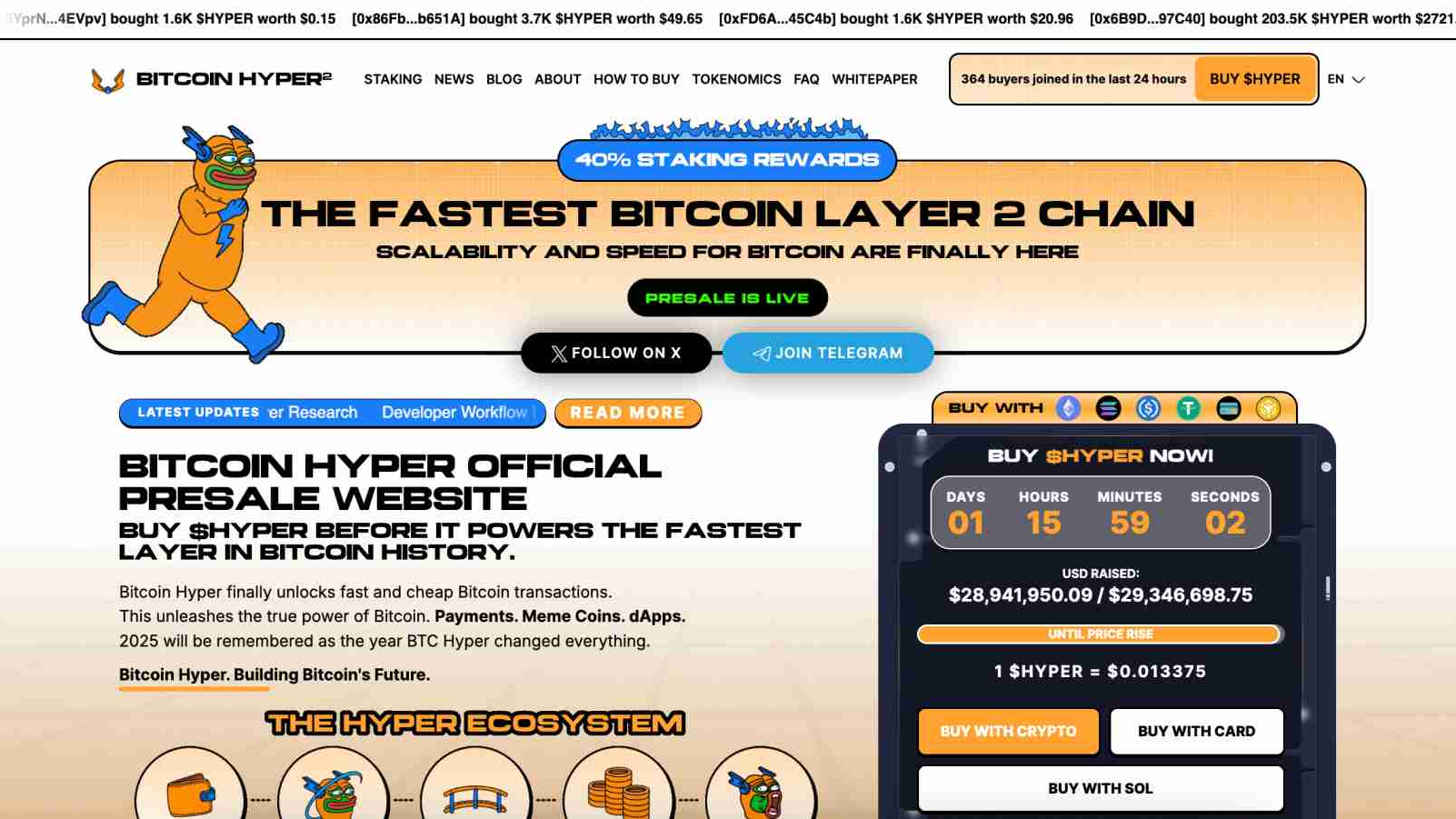 Bitcoin Hyper Launch Date Revealed: When Will It Go Live?