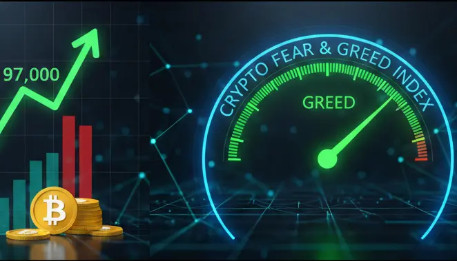 Crypto Sentiment Flips to Greed as Bitcoin Hits $97K - CoinNews