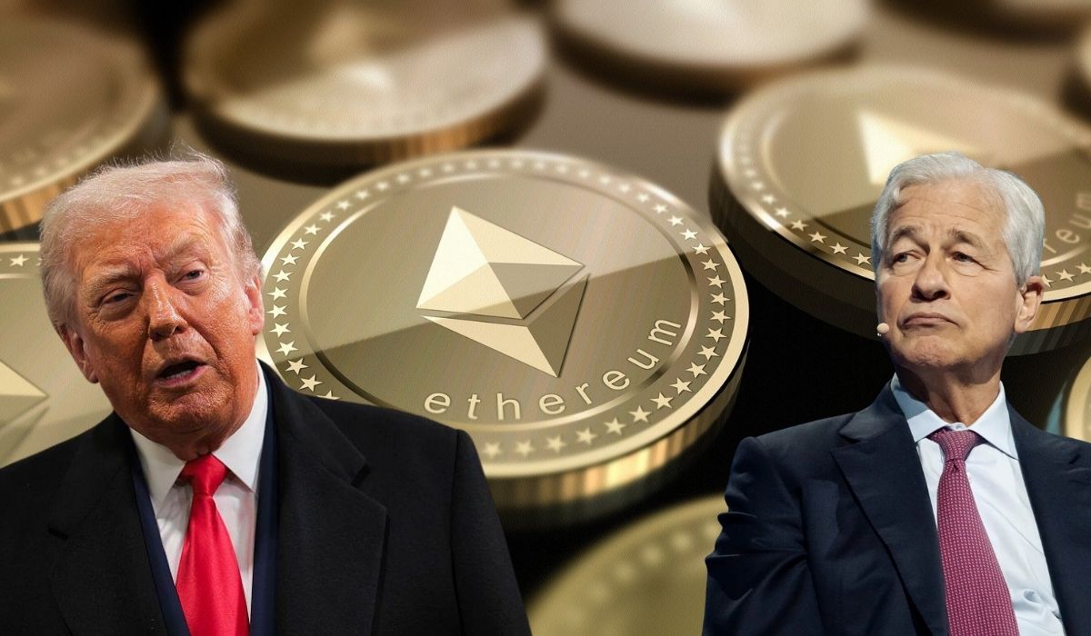 Ethereum Soars 7% As Trump Blasts Fed and Jamie Dimon